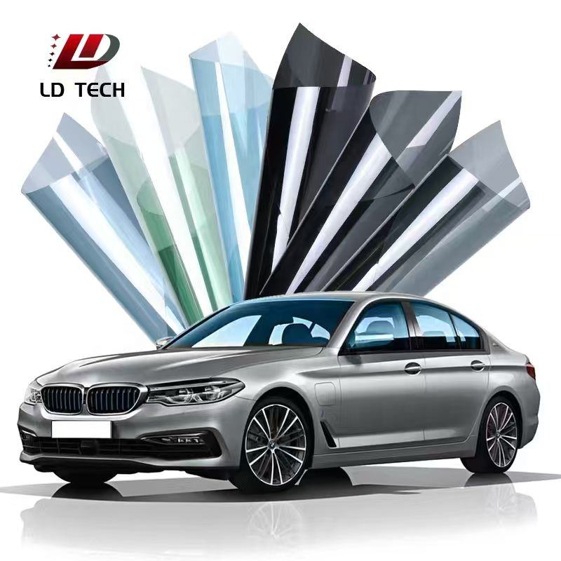 2 Mil USA Market Compliant PET Window Film for Cars with Variable Transparency Anti Scratch 99% ...