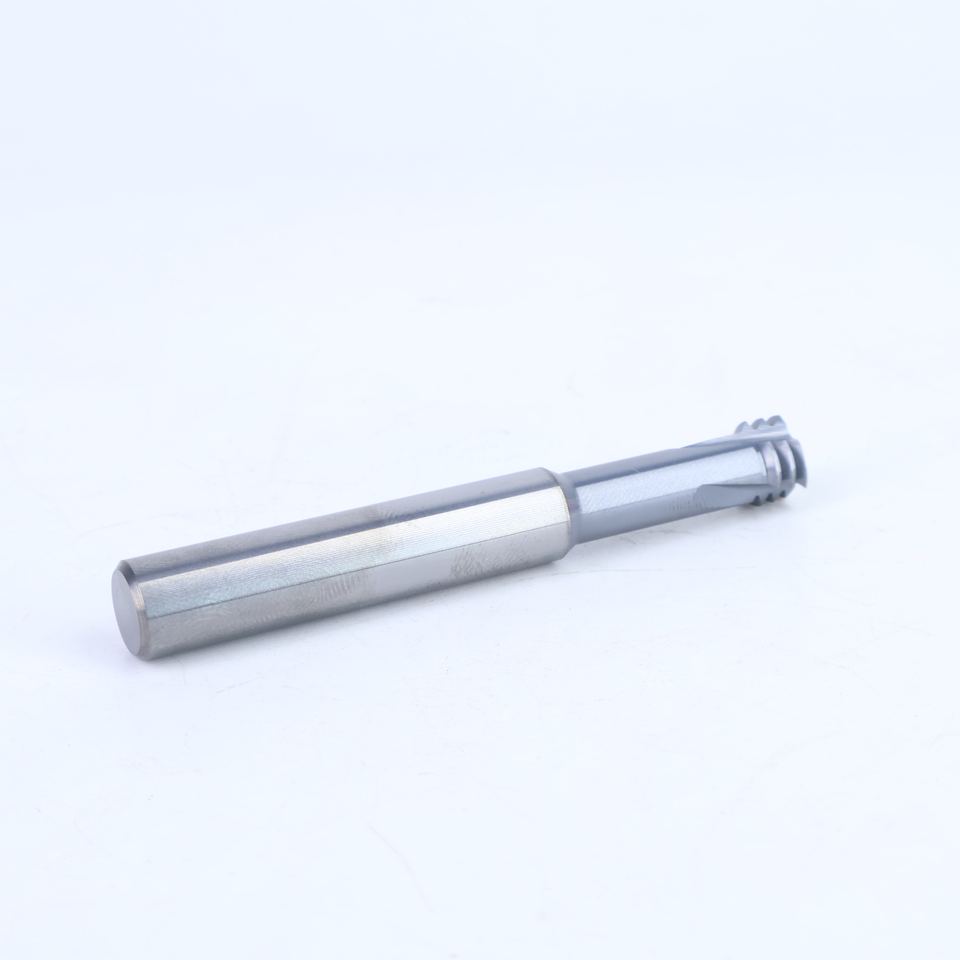 Carbide 3-Tooth Thread Mill for Internal Threading CNC Tapping Tool ...