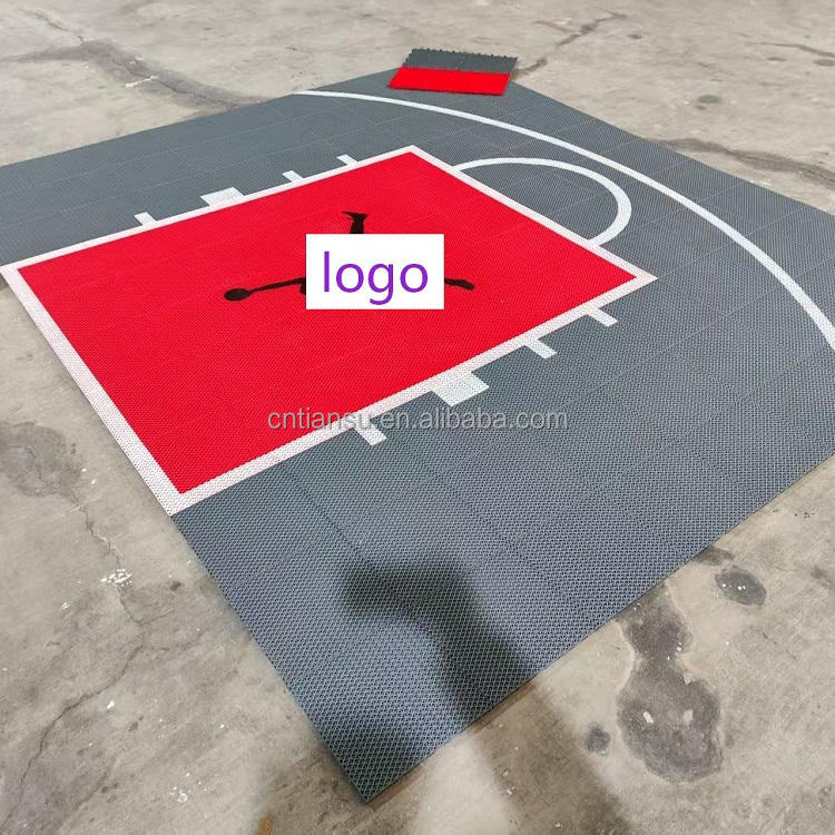 Portable Outdoor Interlocking Floor Tiles Made of PP Plastic for Sports ...