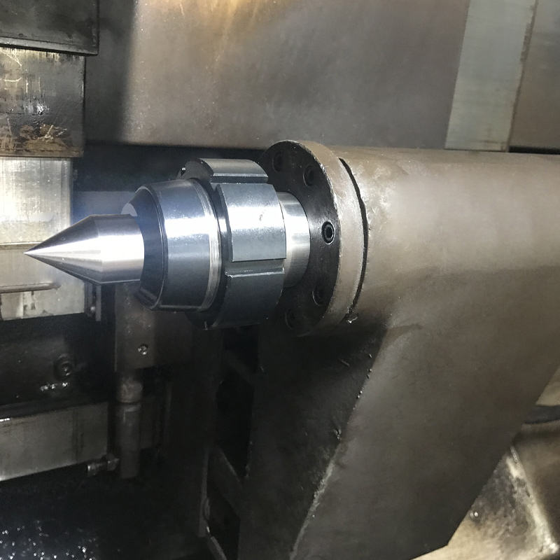 Mohs mt4/5 high-speed rotary center with nut nut hydraulic tailstock ...