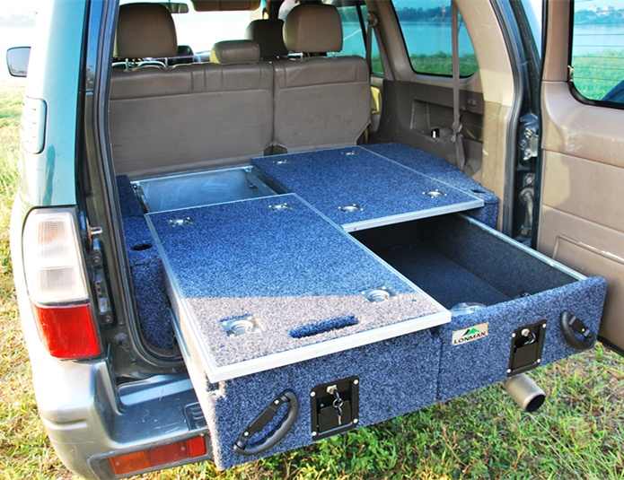 2022 New Design Rear Cargo Storage System 4x4 Ute Drawers Camping ...