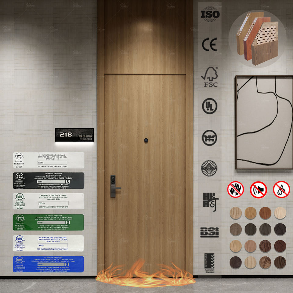 US Standard Construction Project 20-Minute Fire Rated Smoke Proof ...