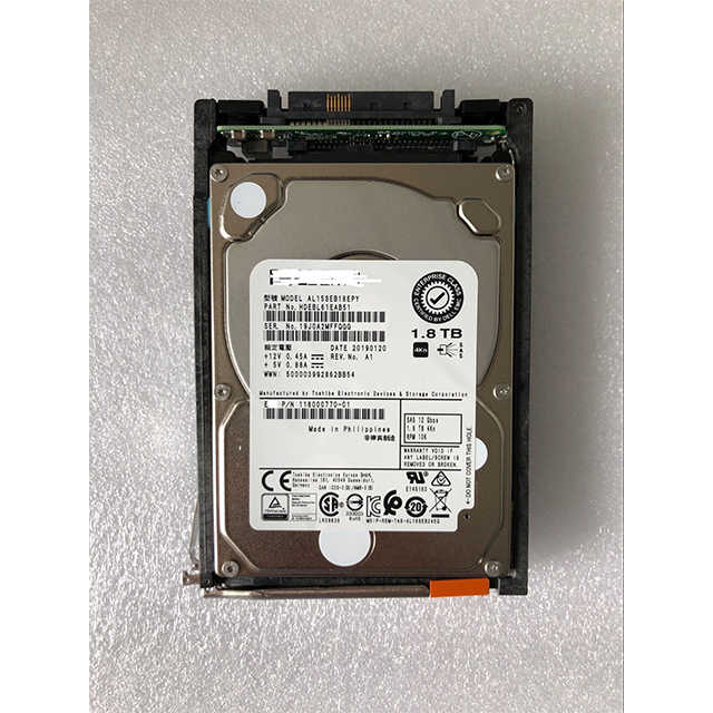 원래 Unity 1.8 테라바이트 10K SAS 25x2.5 "드라이브 EMC D3-2S10-1800 005051636 ...
