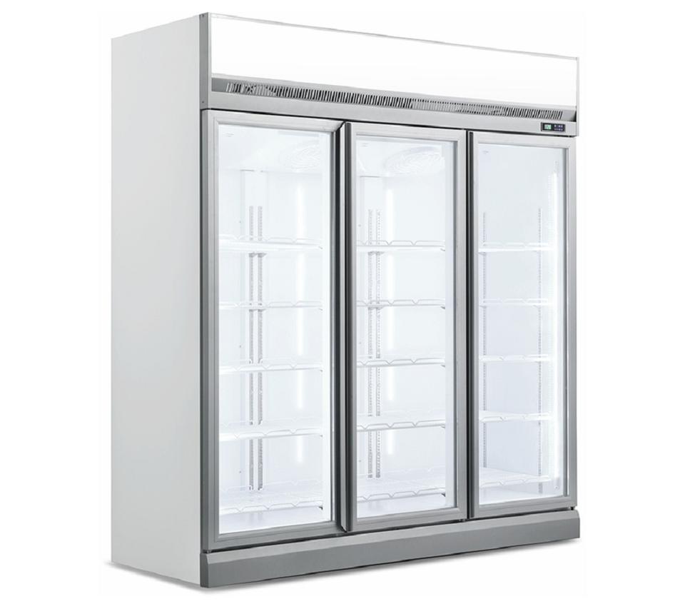 Fridges Deep Freezers Supermarket Commercial 3 Glass Door Upright ...