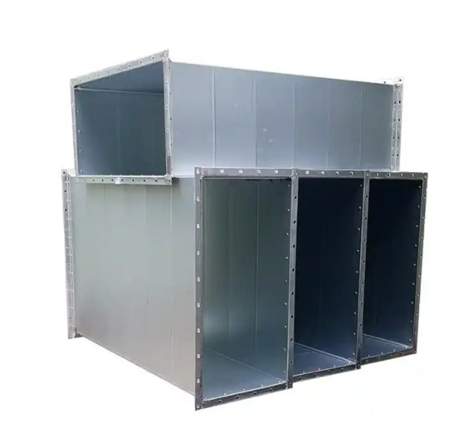 Industrial Design Galvanized Steel Rectangular air Duct with Angle ...