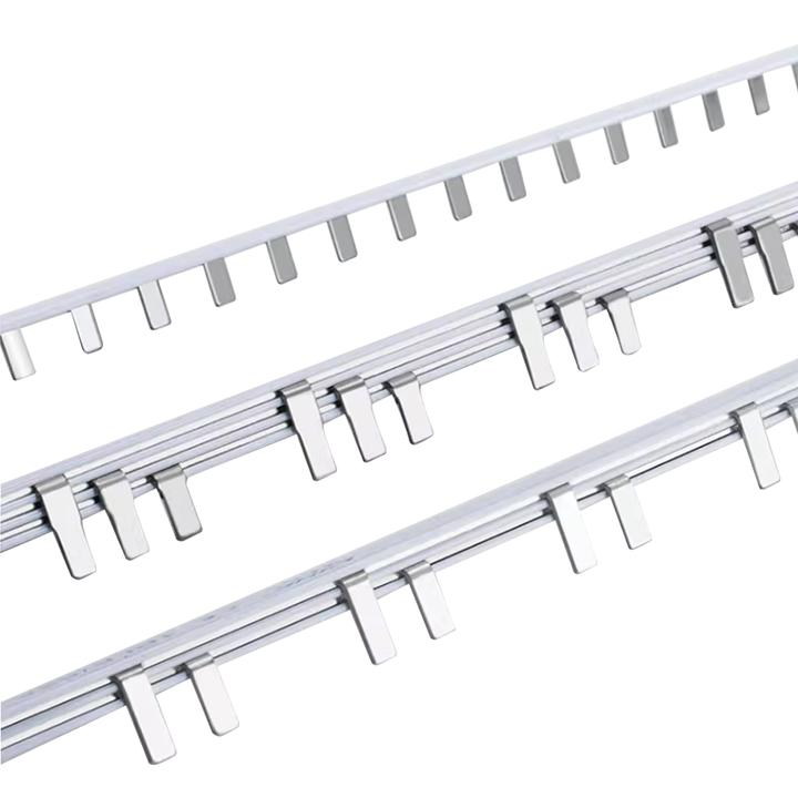 3P 100A Fork Busbar Connector Electrical Busbar Distribution Systems ...