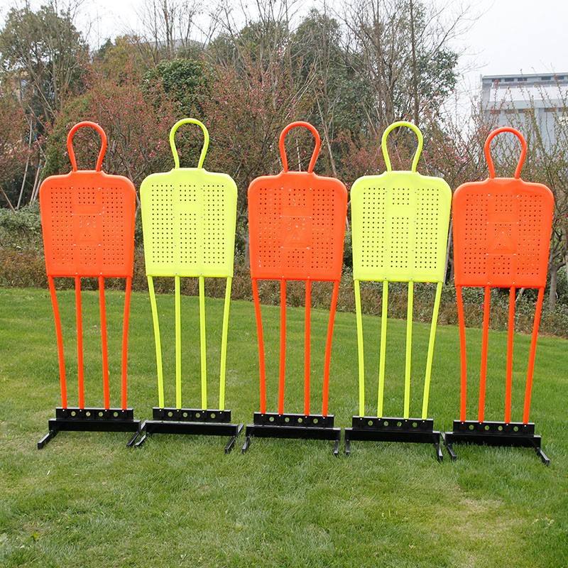 Portable Soccer Training Mannequin Free Kick Man Dummy with Metal Base ...