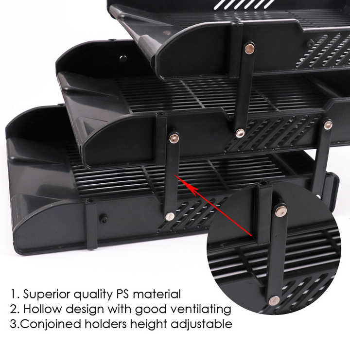 Foska Document Tray - Curved Design for Office Organization