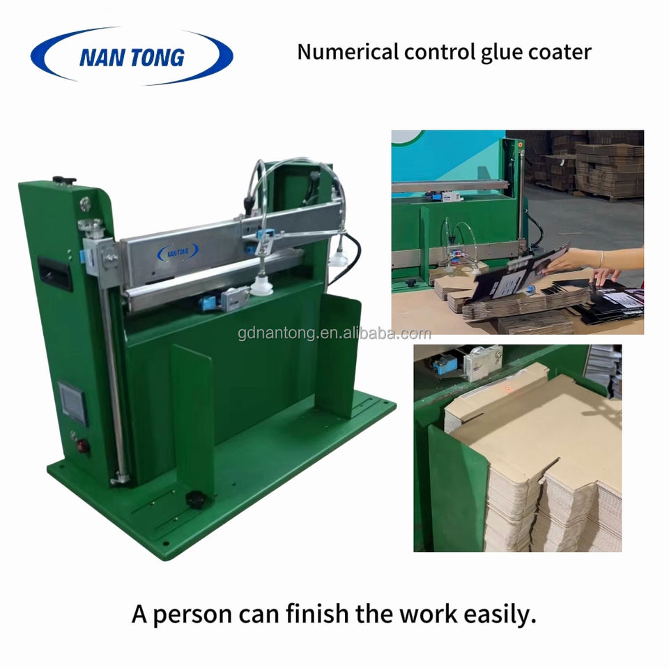 Glue Coater Paper Processing Machinery 24V 1500 Per Hour High-Accuracy ...