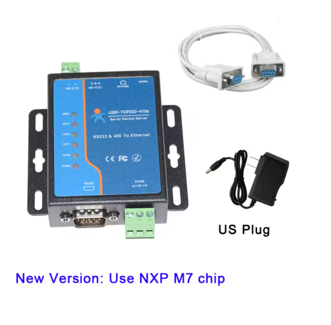 USR-TCP232-410S Modbus RTU TCP Flow Control Serial Port RS232 RS485 ...