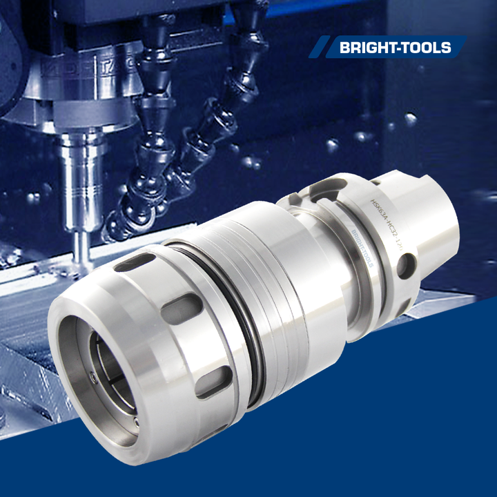 CNC TOOL HOLDERS HSK 63A HSK 100A Power Milling Holder HSK63A-HC32-120 ...