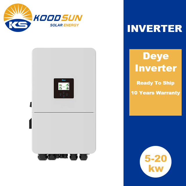 High Efficiency Deye Hybrid Inverter Solar Energy System 5kw 10kw 20kw Solar Panels System for ...
