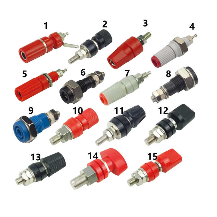 4mm Banana Jack Female Panel Mount Socket Audio Connector