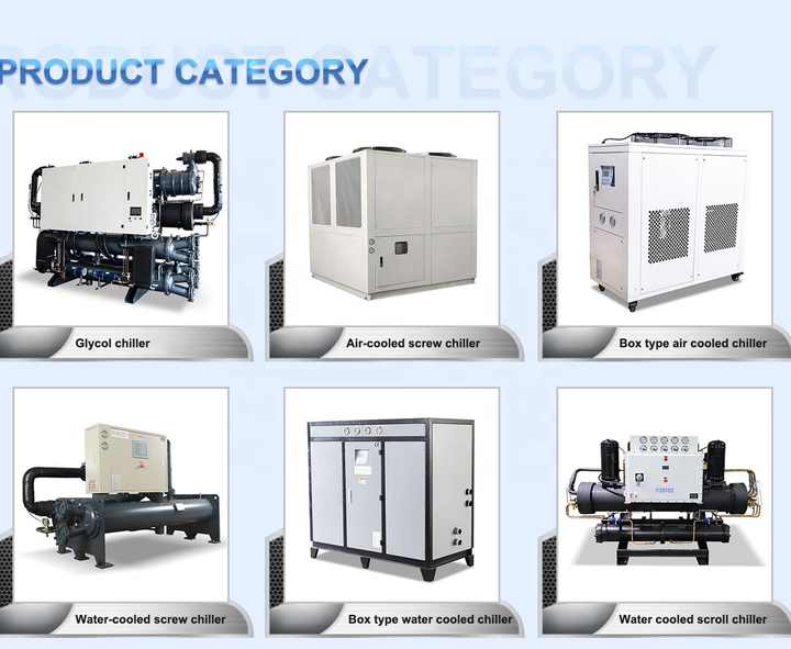 SCY-5A 5hp 13kw 4tons Industrial Water Chiller for Blow Molding Machine ...