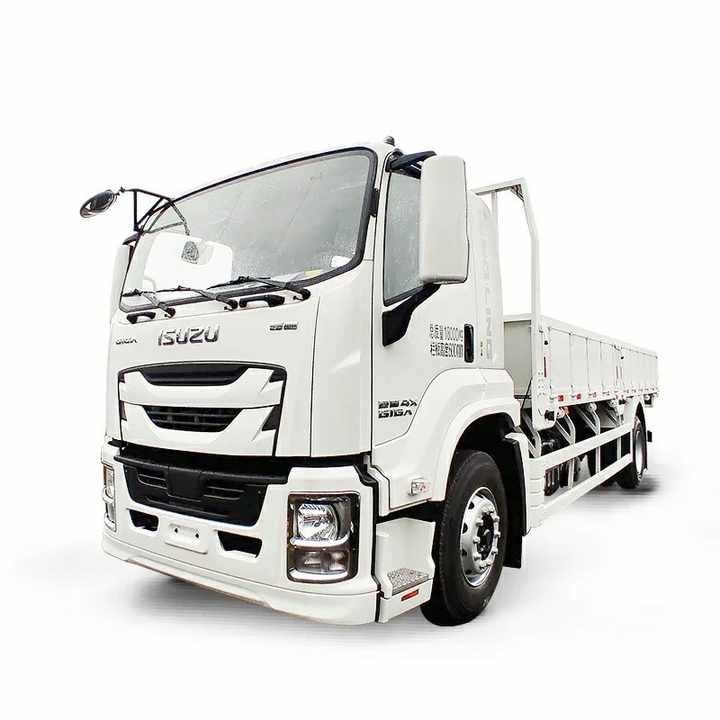 Nuevo camión de carga ligera Isuzu 15 Ton 20 ton Van Box Cargo Truck a ...