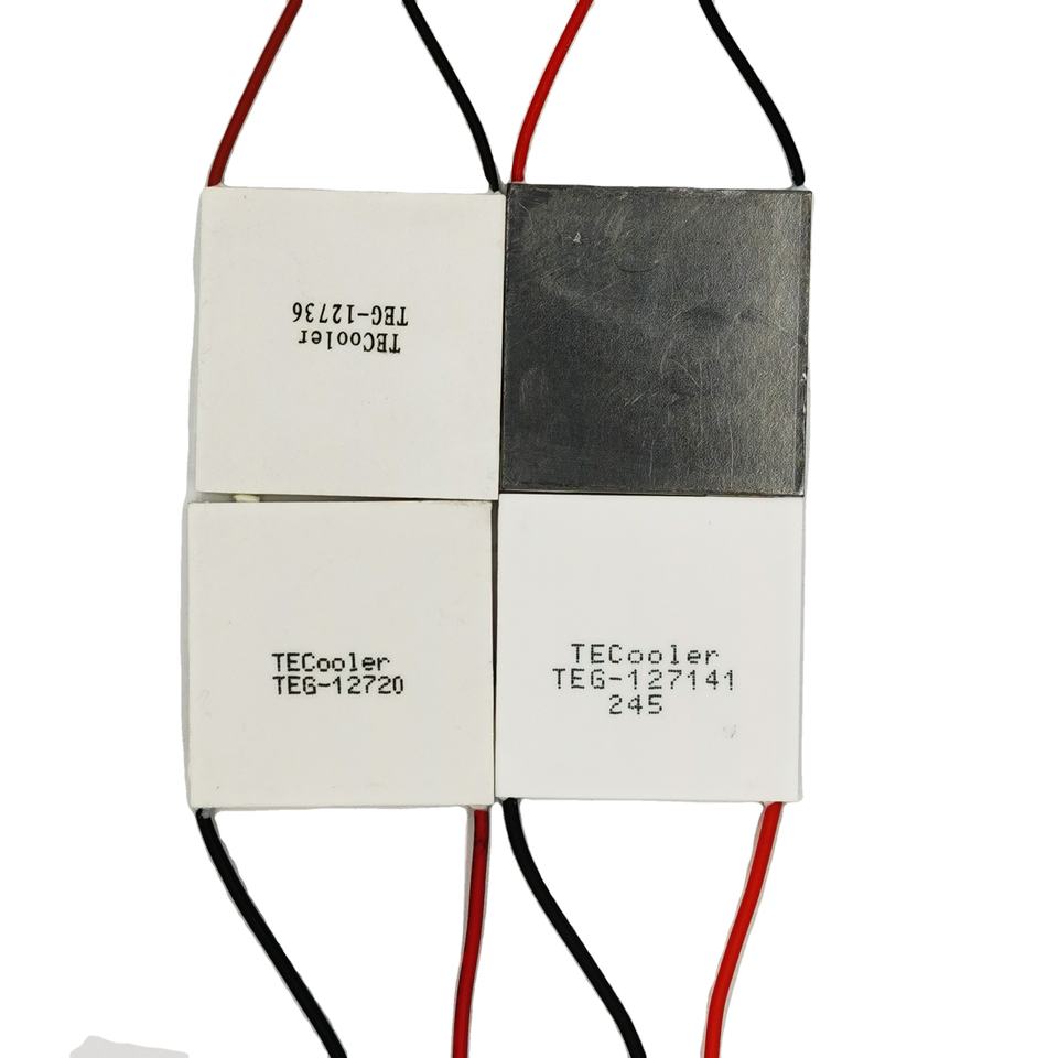 TEG 산업용 등급 12V/24V 펠티어 효과 모듈 40*40mm 30*30mm 크기 냉온수 발전 다양한 제조 서비스 ...