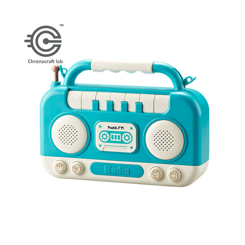 Simulation Musical Plastic Radio Toy Children Piano Keys Multiple Sound ...