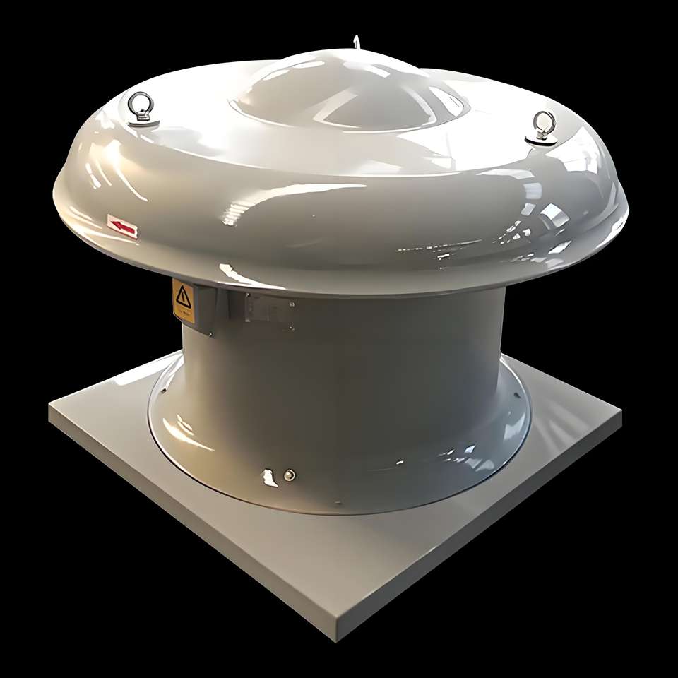 Explosion-proof Ball Bearing Electric Roof Axial Flow Fan with ...