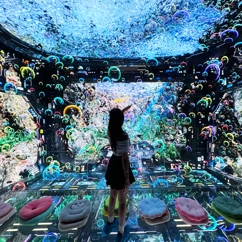 Immersive Indoor LED Viewing Space 'Fly Five Continents' 16K LED Screen ...