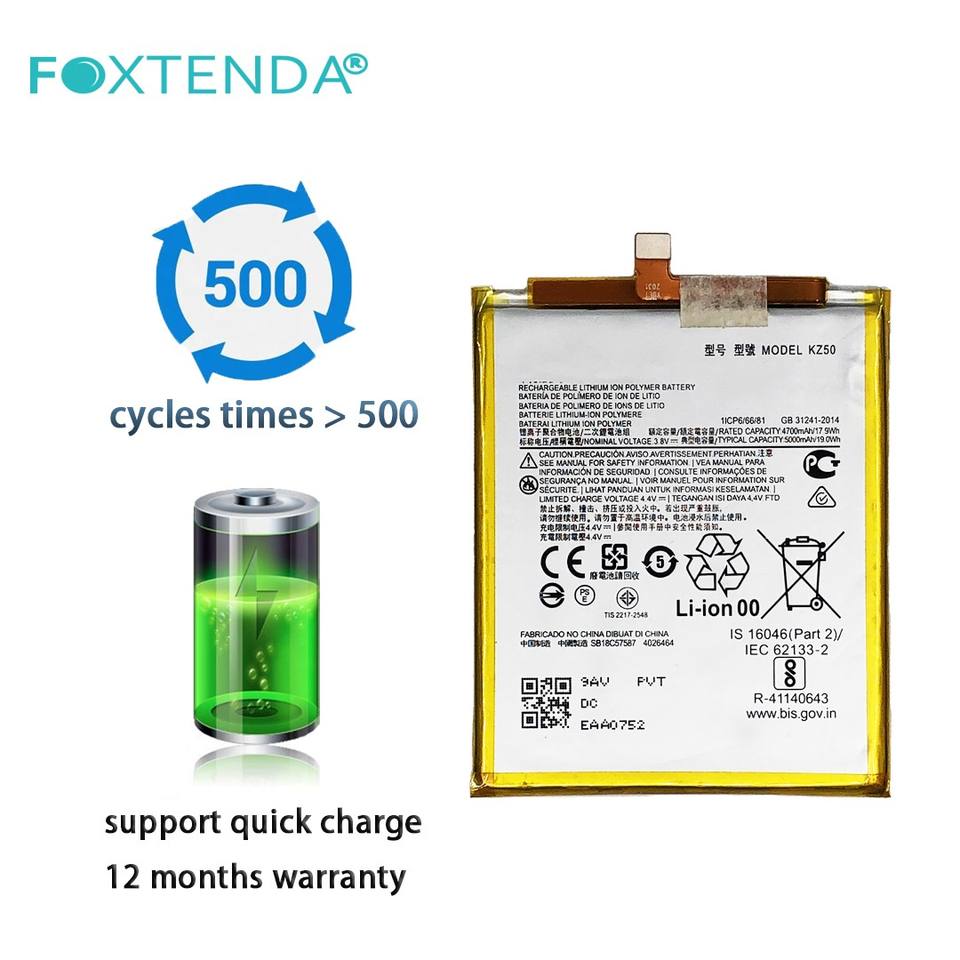 Replacement Original Battery AAA Grade Battery Cell KZ50 5000mAh for ...