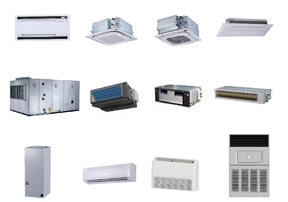 Midea Home Inverter Ducted Ceiling Split VRF System Air Conditioner ...