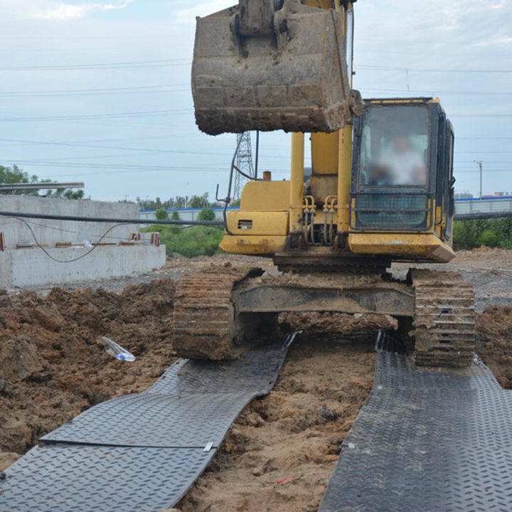 HDPE Ground Traction Mats - Durable, Safe, and Portable