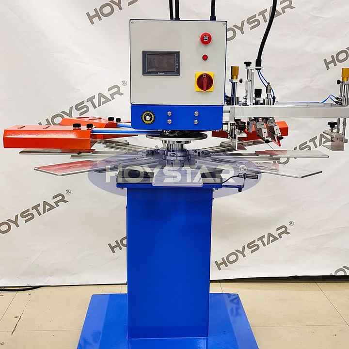 Semi-Automatic Silk Screen Printing Machine 2 Colors for T-Shirts - ODM ...