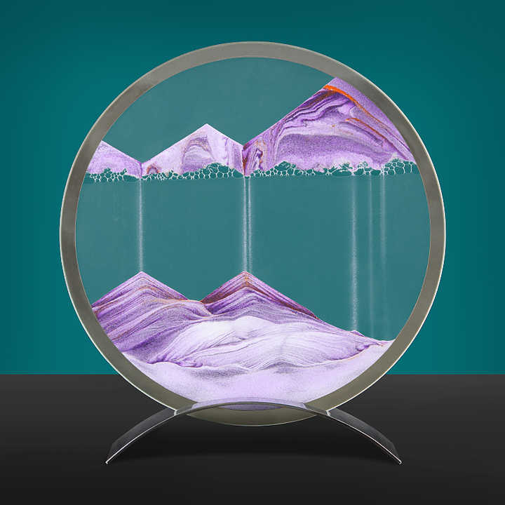 Moving Sand Art Hourglasses - Quicksand Painting Decor