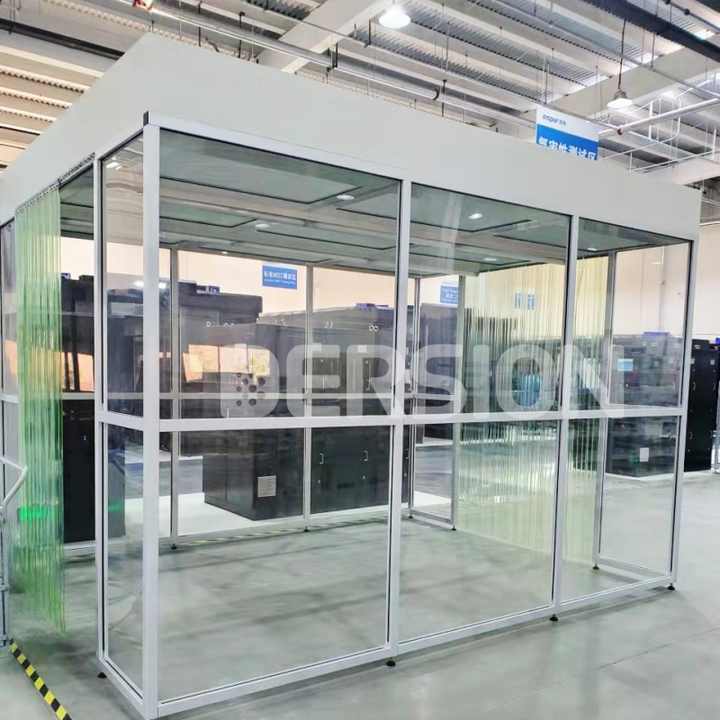 Plug-and-Play Modular Cleanroom with Integrated HVAC System 99.999% ...