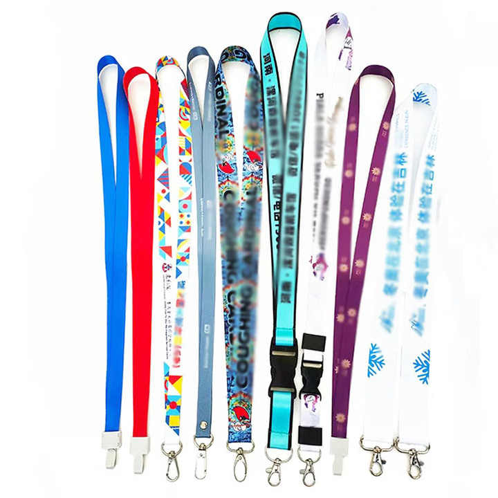 Factory Wholesale Blank Sublimation Lanyards Promotional Custom Printed ...
