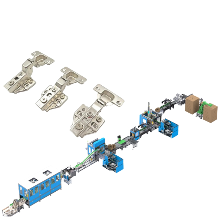 Yijie Fully Automated 90° Hydraulic From Parts to Precision Hinge ...