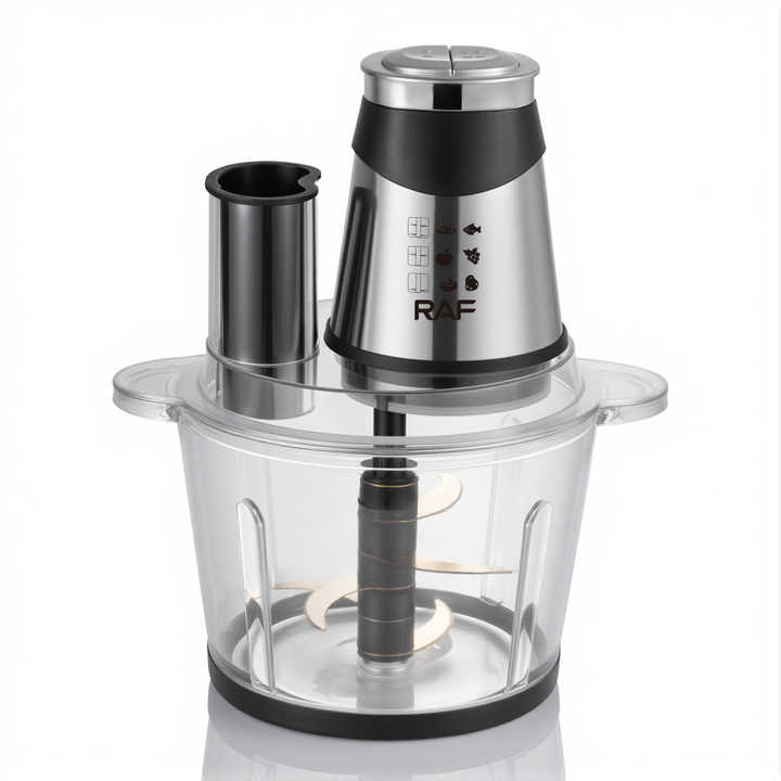RAF 300W Food Processor Fufu Machine 3.0L Capacity 5 in 1 Multi Purpose ...