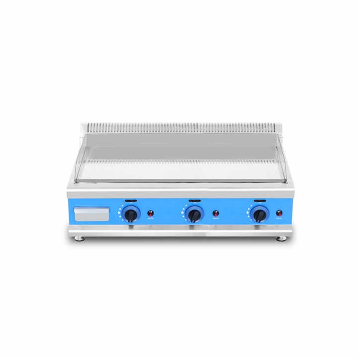 Commercial 90CM Gas Griddle Hot Plate Grill Stainless Steel Hot Plate ...
