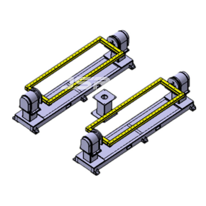 2-axis L Type 500kg Welding Positioner LX201 Custom for Welding Robot ...