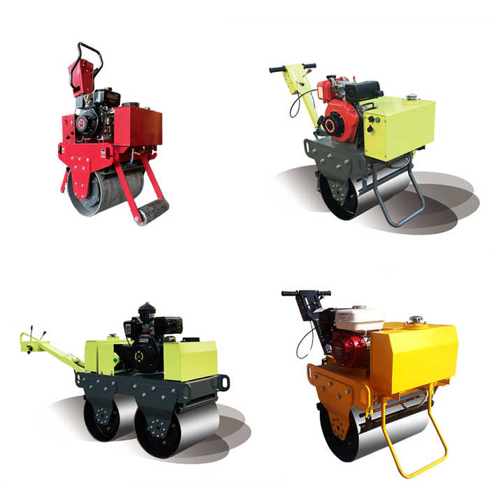 Mini Walk Behind Vibratory Road Roller - 40KN Exciting Force