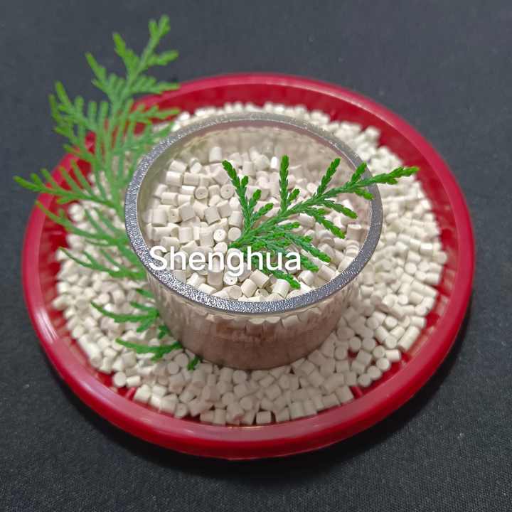 Heat Resistant 100% Biodegradable PLA PBAT Granules Raw Materials ...