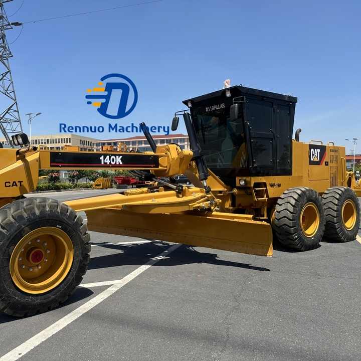 Rennuo Caterpillar Graders Used cat Motor Grader Cat 140k Used Cat140h ...
