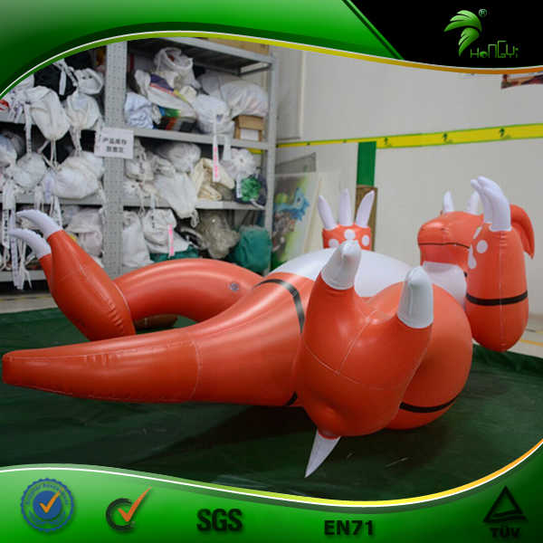 Hongyi Inflatable Laying Dragon - Sexy Red Dragon Air Doll