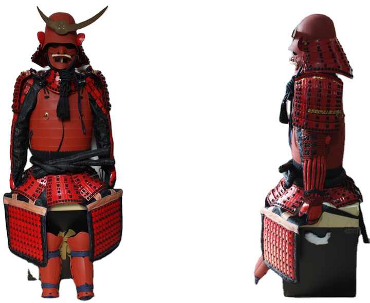 武士装甲金盘 - Buy The Samurai Armor Gold Plate gold Decorative Plates gold ...