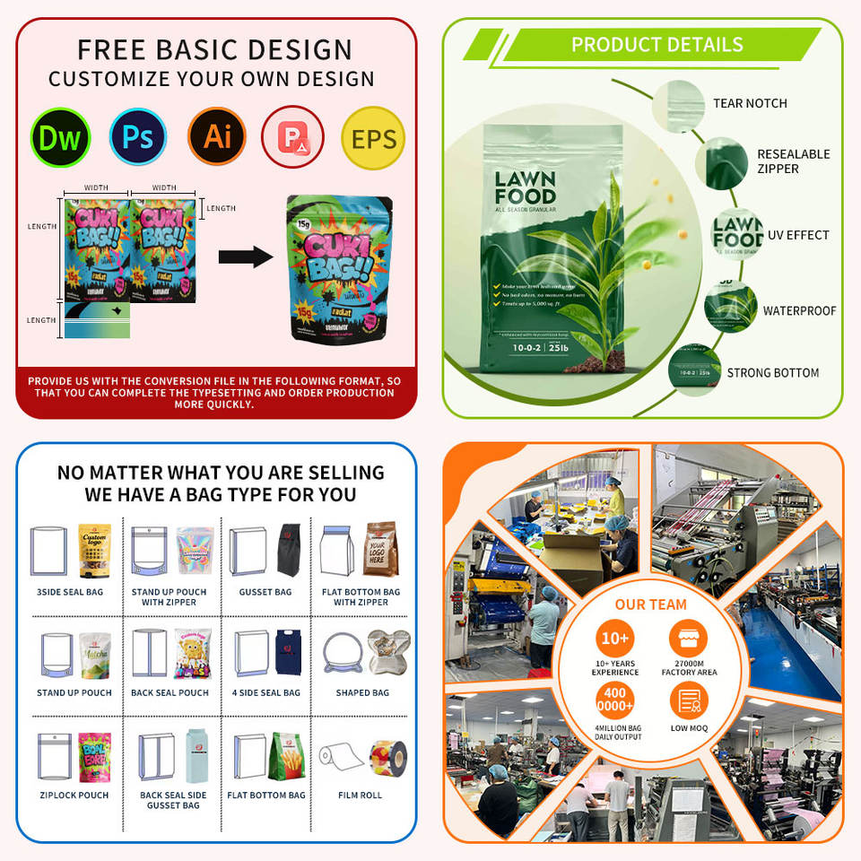 EBB Custom Digital Printing Doypack Bag 500ML 1L For Laundry Detergent ...