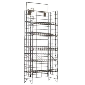 Buy Freestanding expanded metal display racks with Custom Designs ...