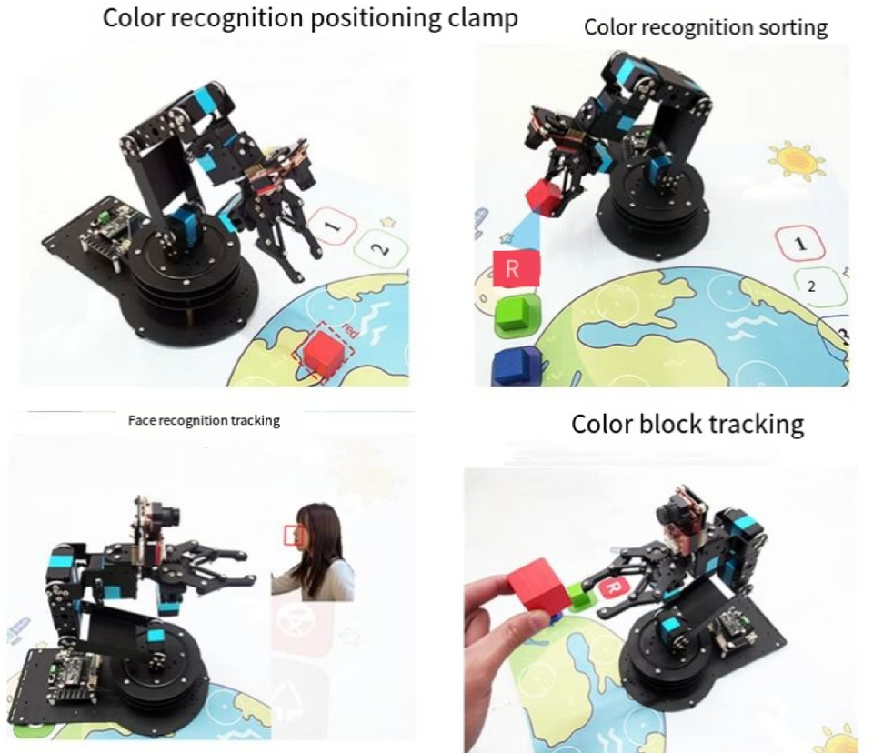 Industrial 6DOF Robotic Arm Dual Mode Operation for Industry 40 ...