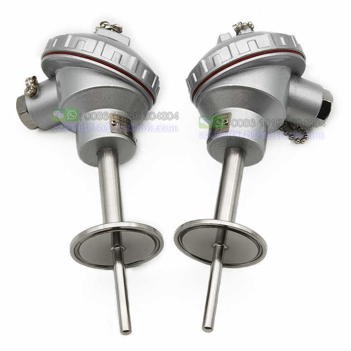 WZPK-436 PT100 Sheath RTD Temperature Sensor with Tri Clamp