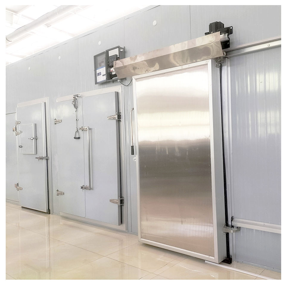 Refrigerator Compartment, Freezer Compartment, Automatic Sliding Door ...