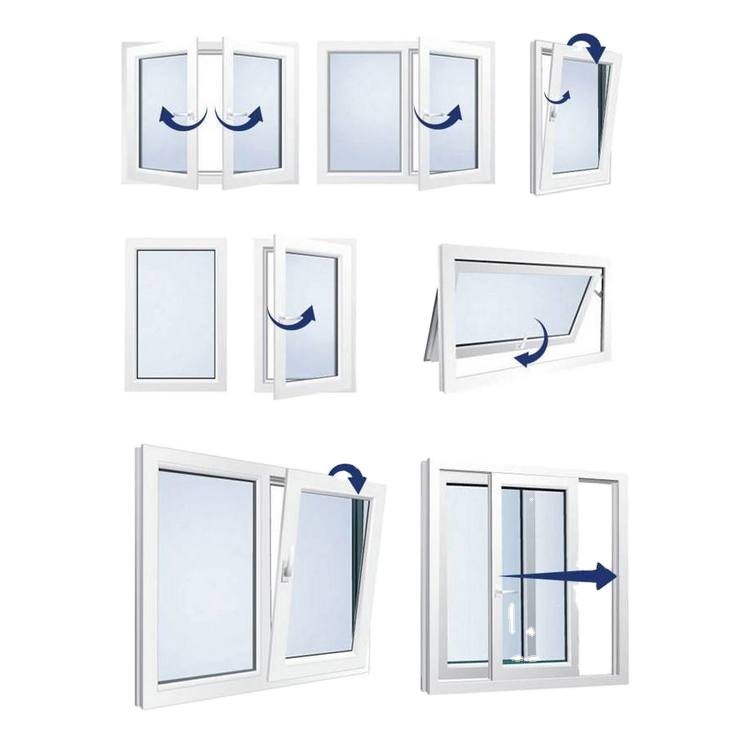 French Window - Modern Aluminum Frame, Soundproof Design