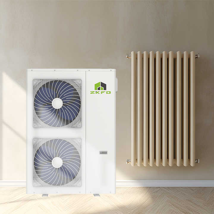 Monobloc Air Source Heat Pump Unit High Efficiency COP 4.12 10KW 17KW ...