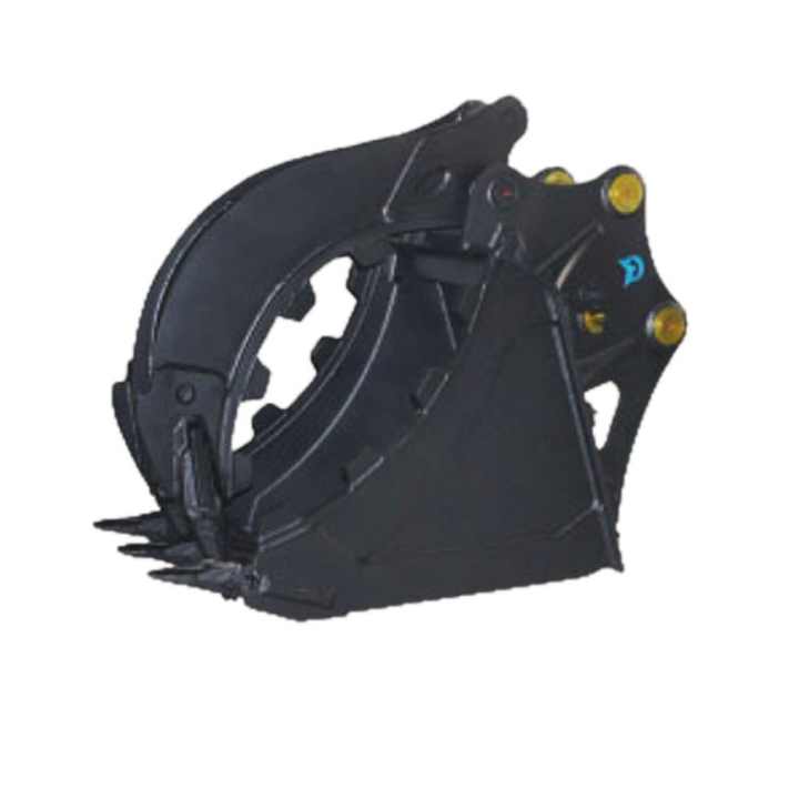 Professional Production Hydraulic Excavator Grab Clamp Bucket Rotating ...