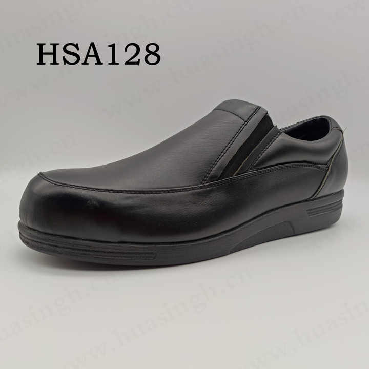 HHM,top-layer Full Grain Leather Upper Industrial Manager Shoes Pull-on ...