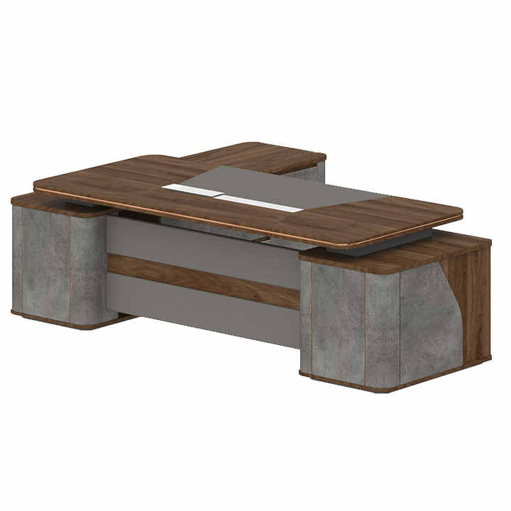 Modern Luxury Office Boss Table - Executive Desk Set