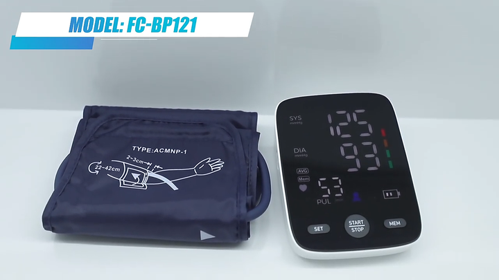 Electric Arm Blood Pressure Monitor - Customizable & Accurate